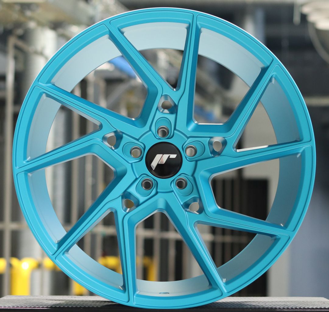 JR Wheels JR33 20x10 Matt Light Blue | J. Leite Pneus